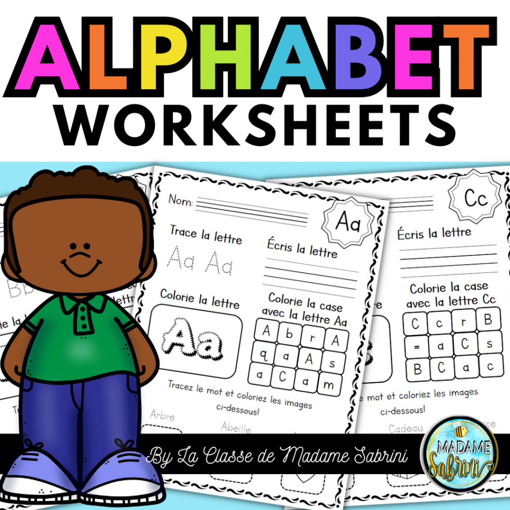 Alphabet Tracing Worksheets – Letters Tracing Practice – madamesabrini